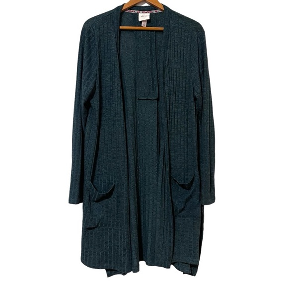 Knox Rose | Sweaters | 32 Knox Rose Ribbed Duster Cardigan L | Poshmark